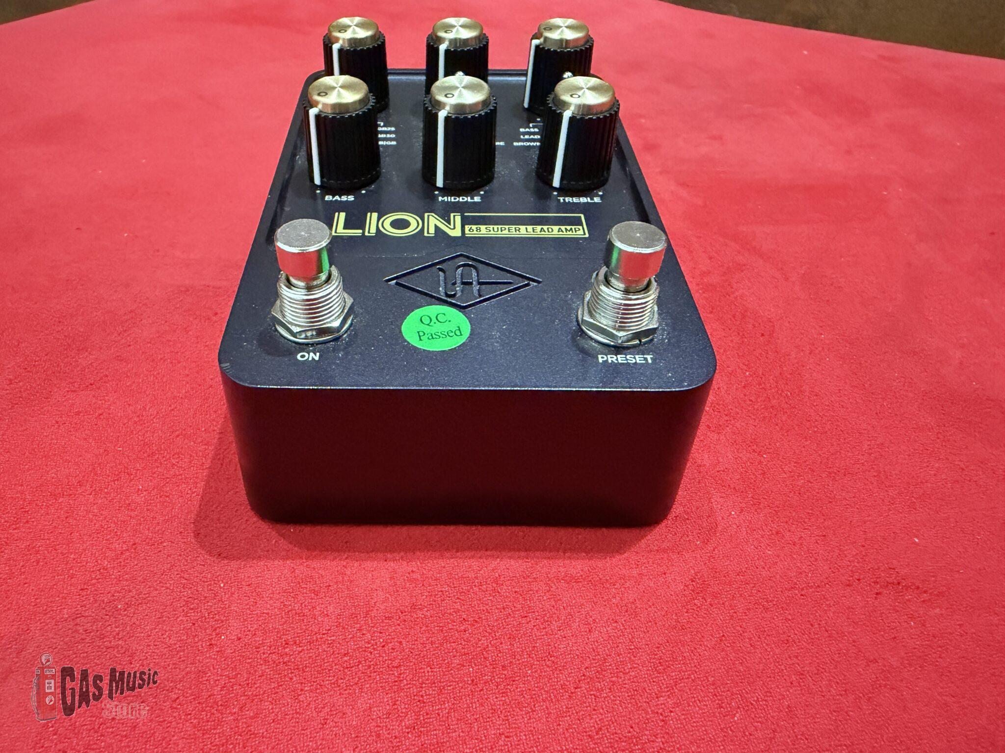 UNIVERSAL AUDIO UAFX Lion 68 Super Lead Amp | Gas Music Store - Permute ...