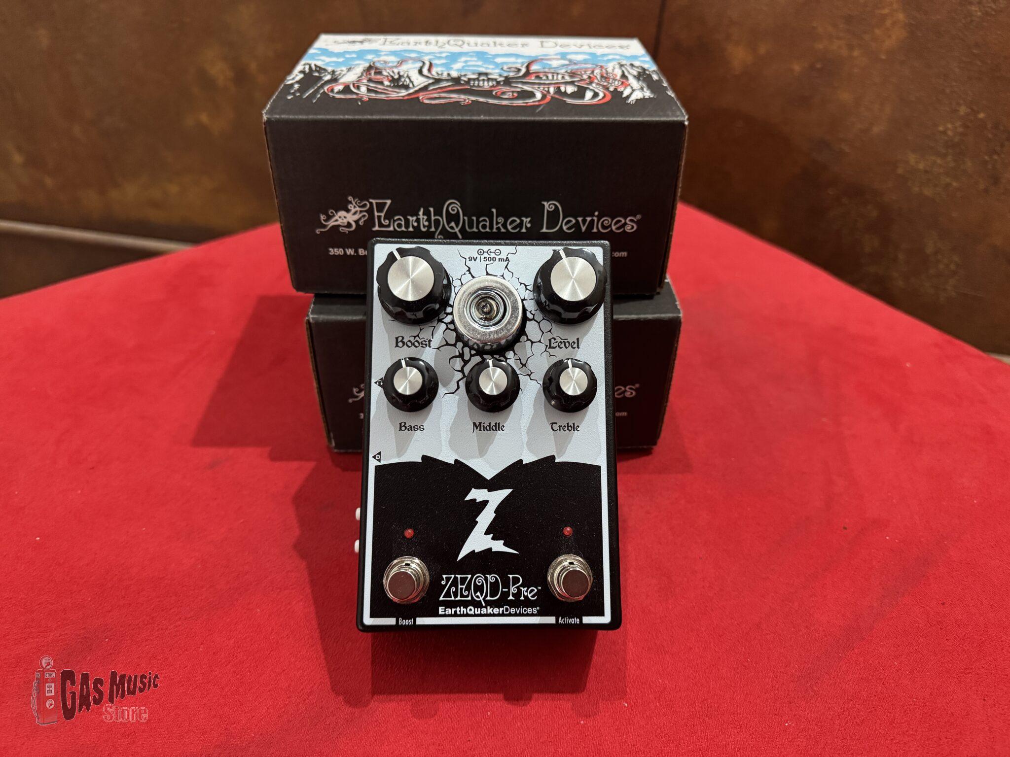 EarthQuaker Devices Zeqd-pre Tube Preamp | Gas Music Store - Permute on ...