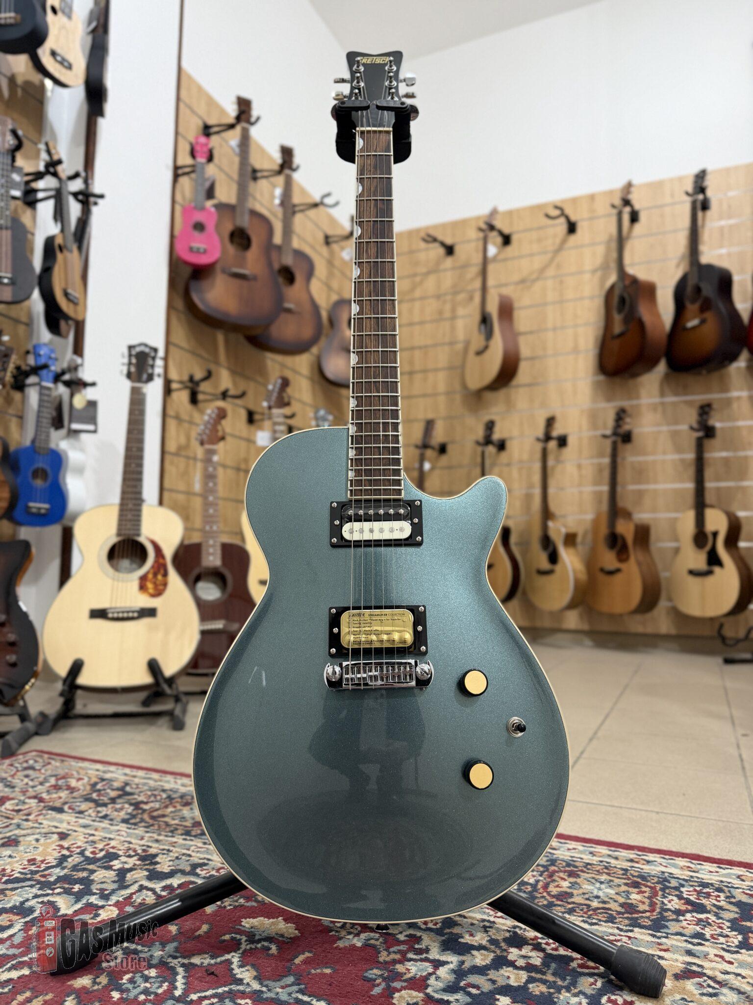 Gretsch Streamliner Jet, Laurel Fingerboard, Gunmetal | Gas Music Store ...