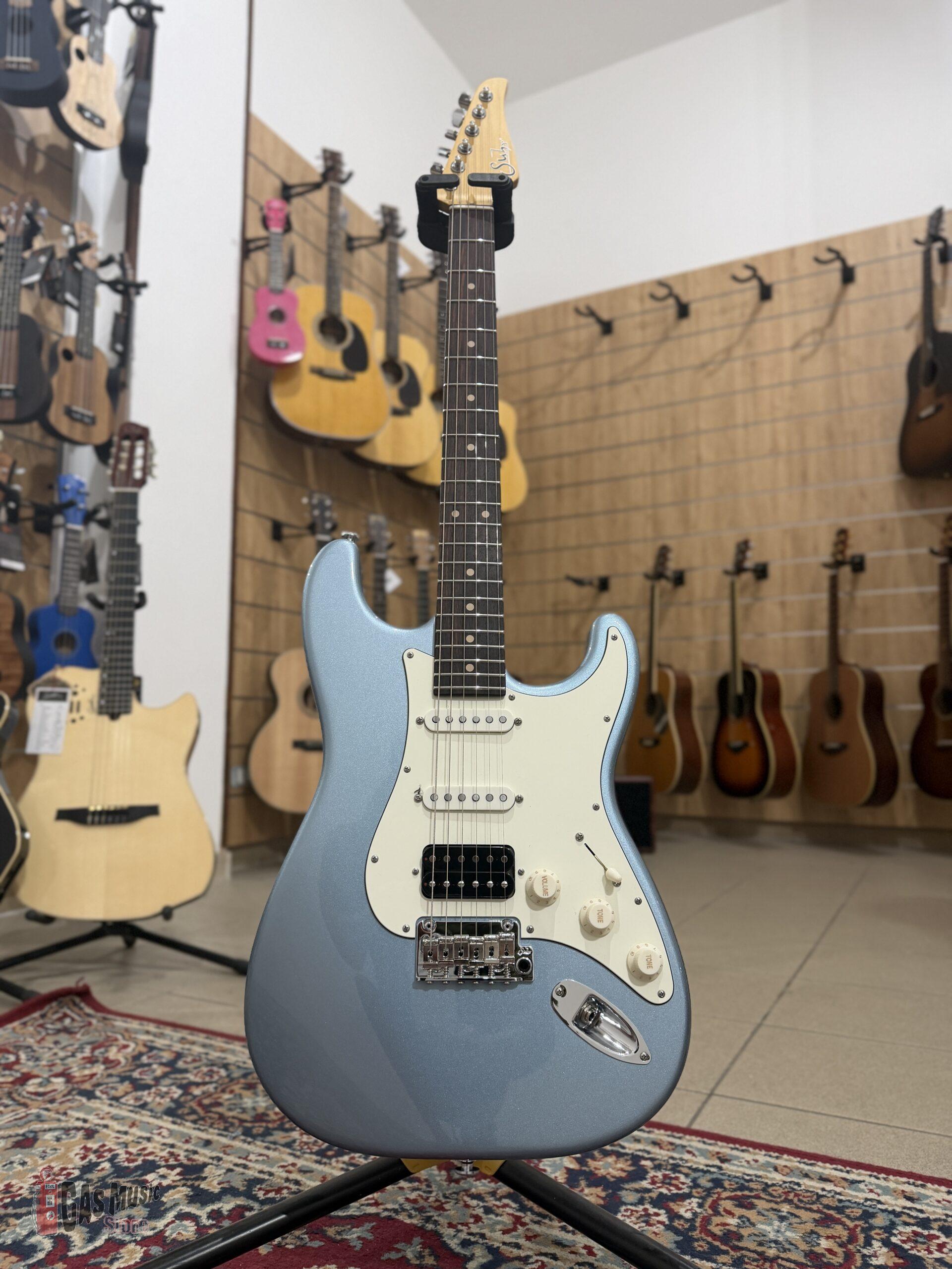 SUHR Classic S PLUS Ice Blue Metallic RW HSS | Gas Music Store ...
